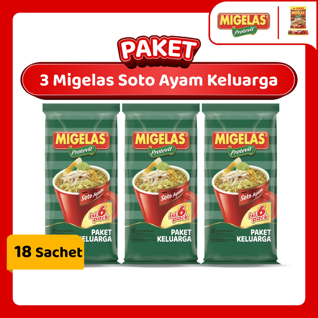 Jual Paket 3 Migelas Soto Ayam Keluarga | Shopee Indonesia