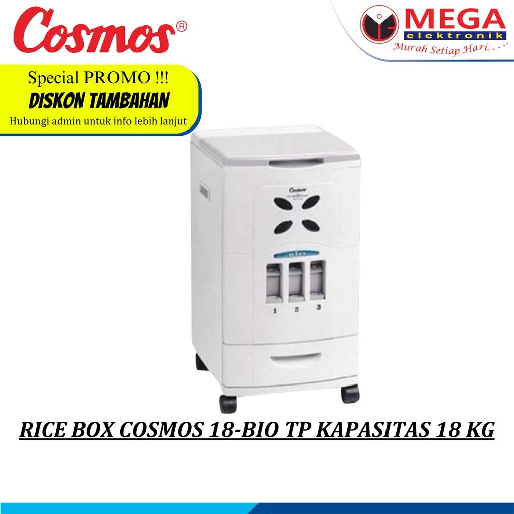 Jual RICE BOX COSMOS 18-BIO TP KAPASITAS 18 KG | Shopee Indonesia