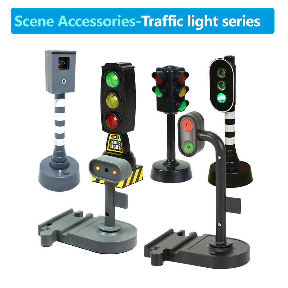 Jual New Simulation Traffic Light Toy Traffic Sign Model Road Sign ...