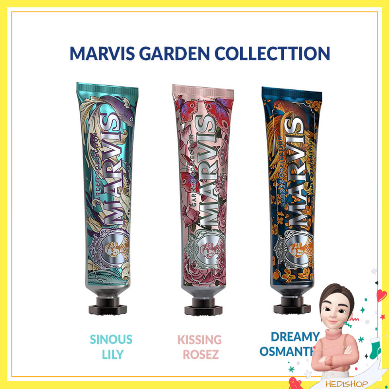 Jual MARVIS Toothpaste Garden Collection 75Ml / Pasta Gigi Marvis ...