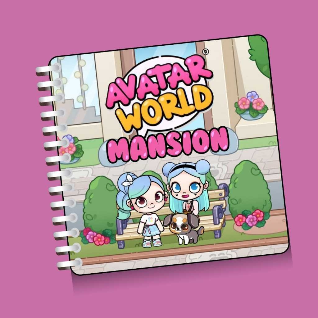 Jual LAMINASI Avatar World Mansion Paper Doll Quiet Book Mainan Anak ...