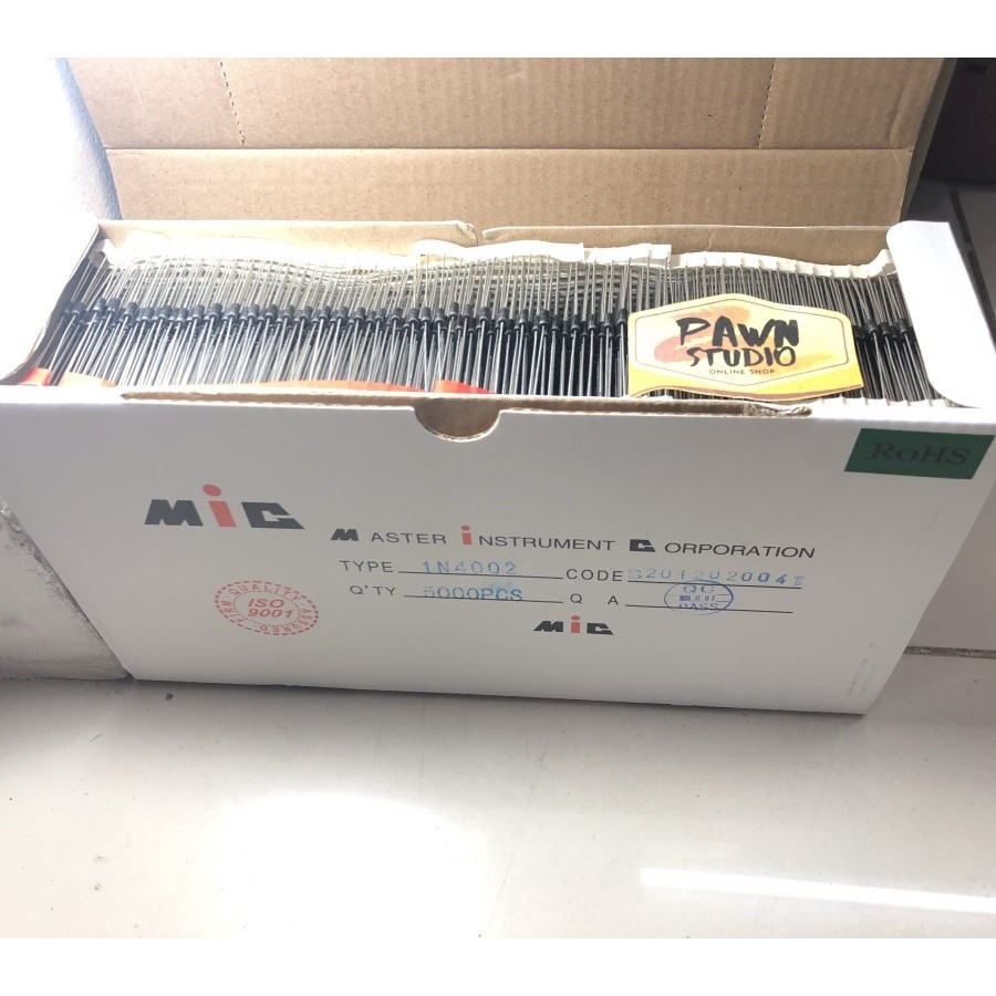 Jual Dioda diode 1a 100v in 4002 in4002 1n 4002 1n4002 Dioda Lidi 1a ...