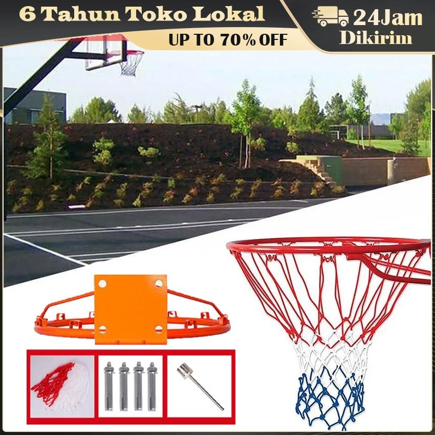 Jual Sport Ring Basket / Basketball Hoop Bahan Baja Tebal / Ring Basket ...