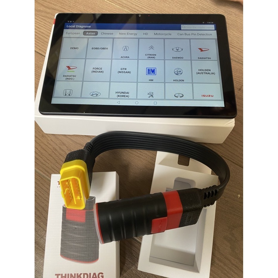 Jual Launch Thinkdiag Full Software DZ + Mobil Listrik + Tab + Ekstensi ...