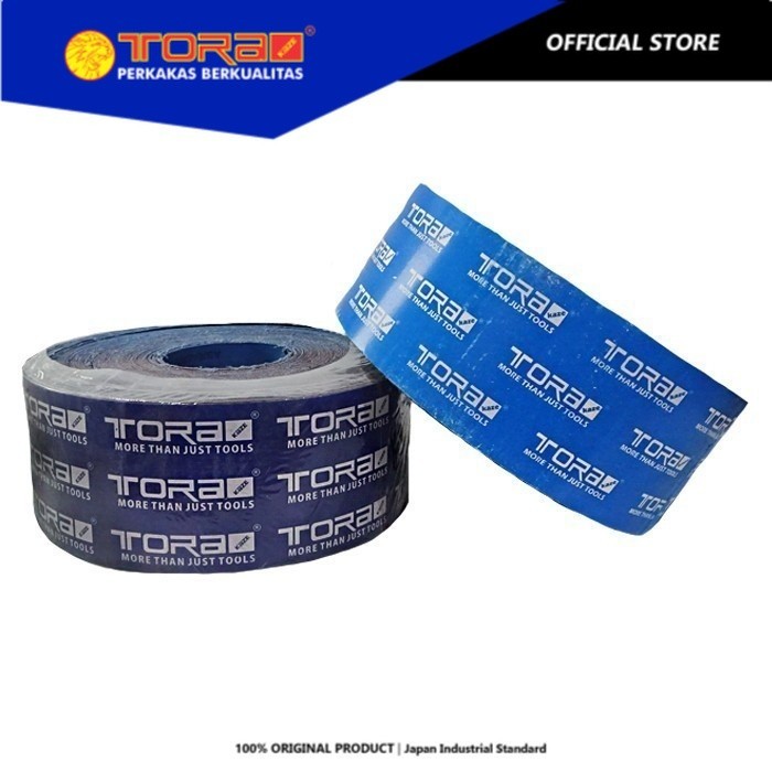 Jual TORA Amplas Roll Grit 150 Panjang 50 Meter - Abrasive Sand Paper ...