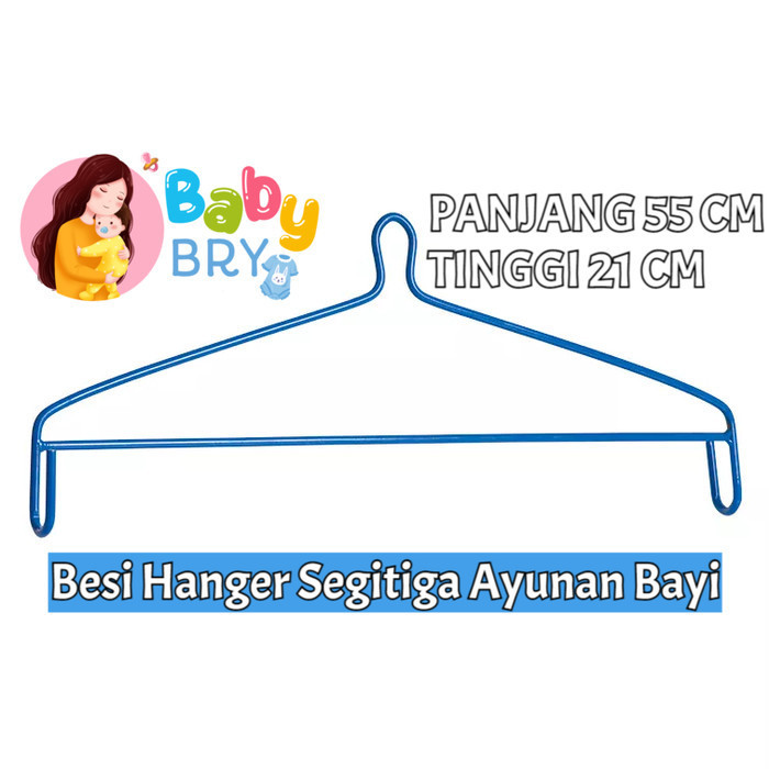 Jual Kain Ayunan Jala Buaian Bayi Size L/ BESI HANGER SEGITIGA AYUNAN ...