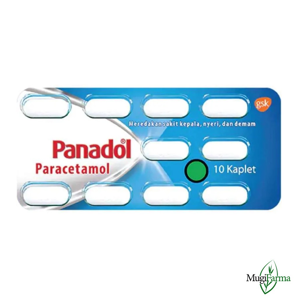 Jual Panadol Biru Paracetamol isi 10 Kaplet Meredakan Sakit Kepala ...