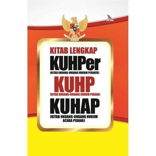 Jual Kitab Lengkap KUHPer, KUHP, dan KUHAP (Hard Cover) - Undang-Undang ...