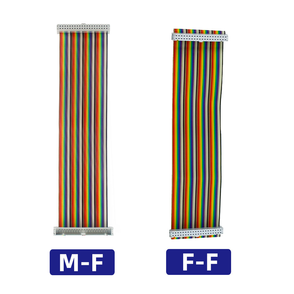 Jual Raspberry Pi 40 Pin GPIO Cable Male to Femal Or Female to Female ...