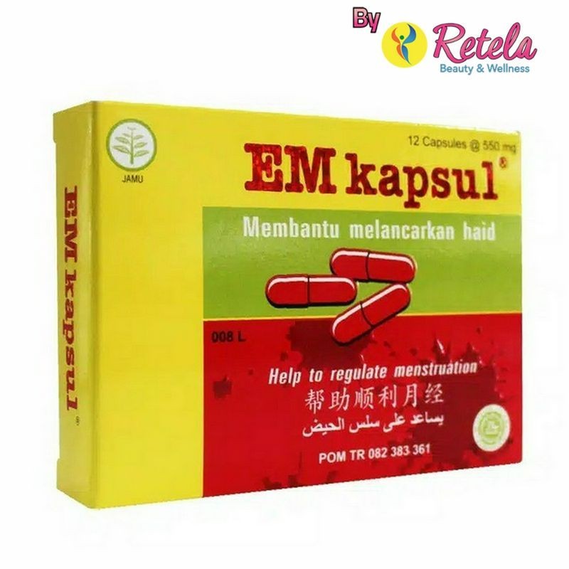 Jual EM KAPSUL 1 STRIP 12 KAPSUL | Shopee Indonesia