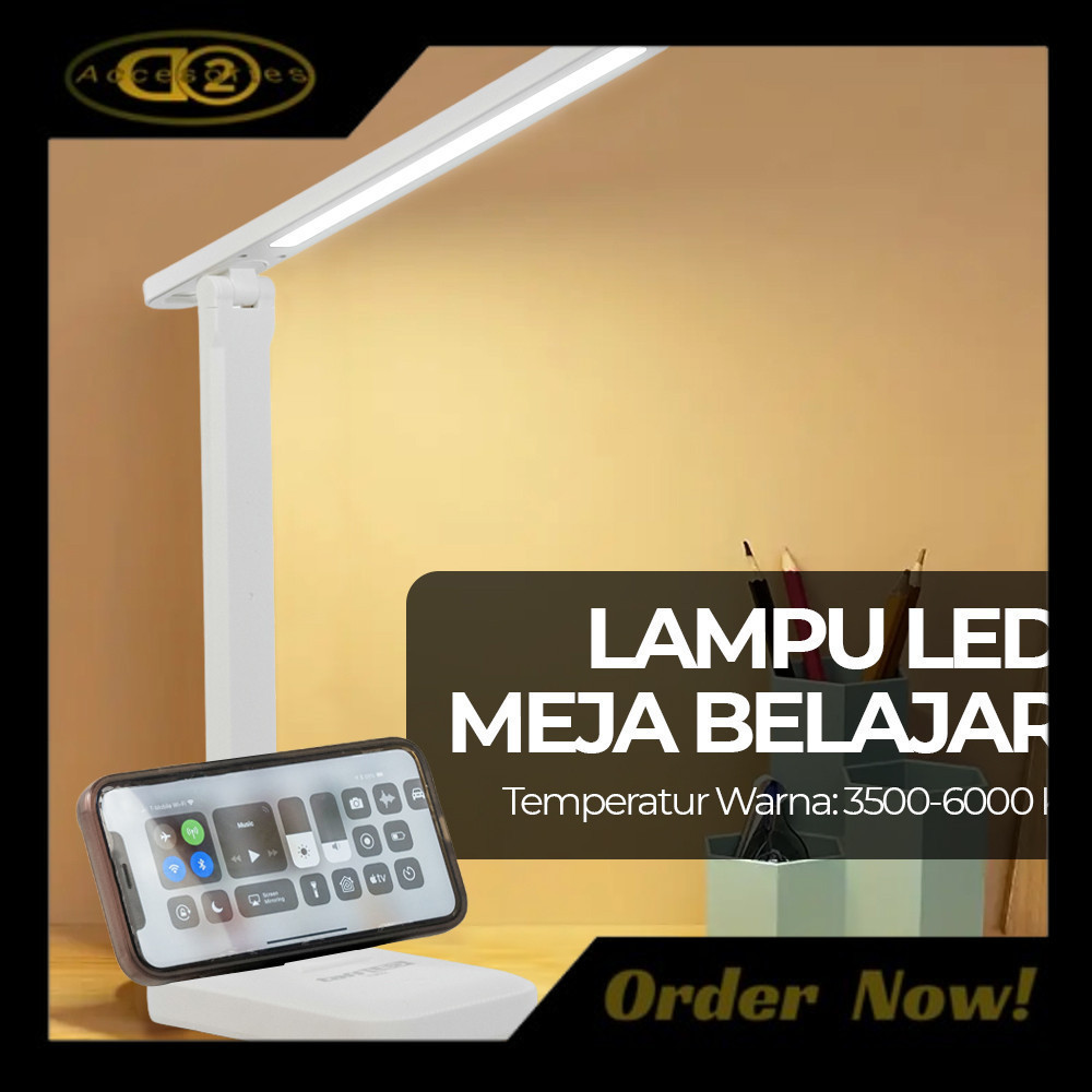 Jual TaffLED Lampu Meja Belajar LED Eye Protection USB Model 8W 3 Color - T302 | Shopee Indonesia