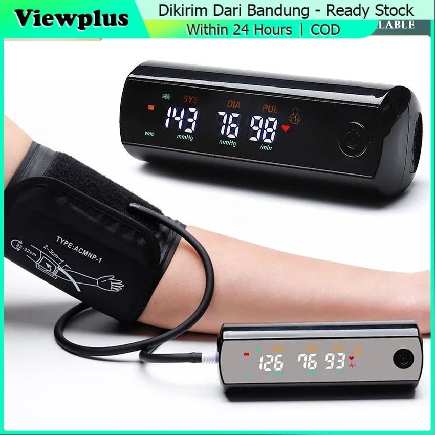 Jual Tensimeter Digital Otomatis Layar Led Portable Alat Tensi Darah ...
