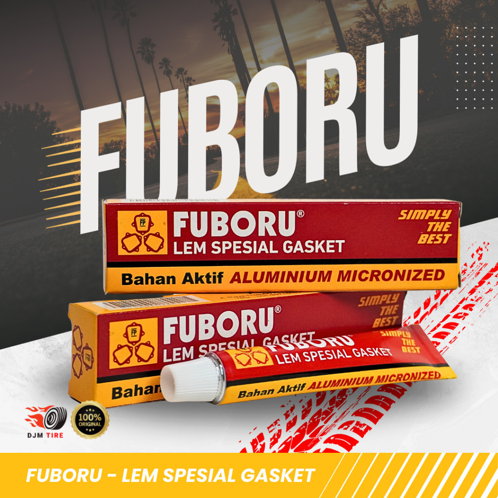 Jual DJM LEM GASKET FUBORU 23 ML TAHAN PANAS ANTI BOCOR | Shopee Indonesia