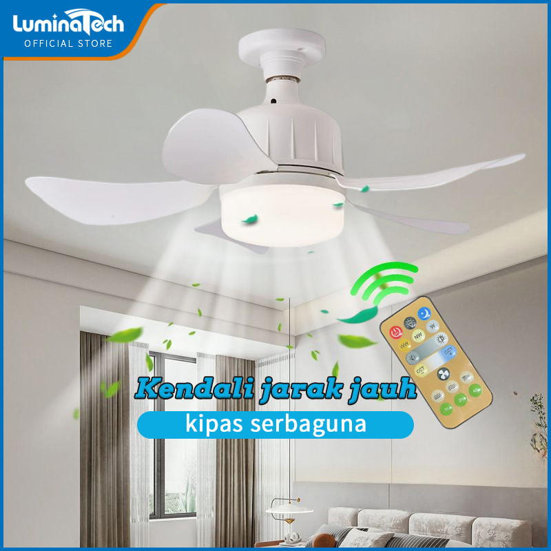 Jual Kipas lampu gantung langit-langit terintegrasi dengan remote control, kipas langit-langit ...