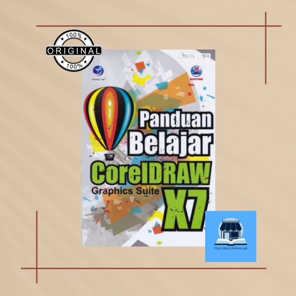 Jual buku panduan belajar corel draw X7 | Shopee Indonesia