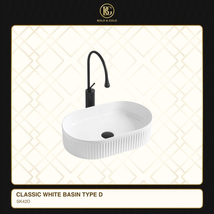 Jual CLASSIC WHITE BASIN TYPE D | Shopee Indonesia