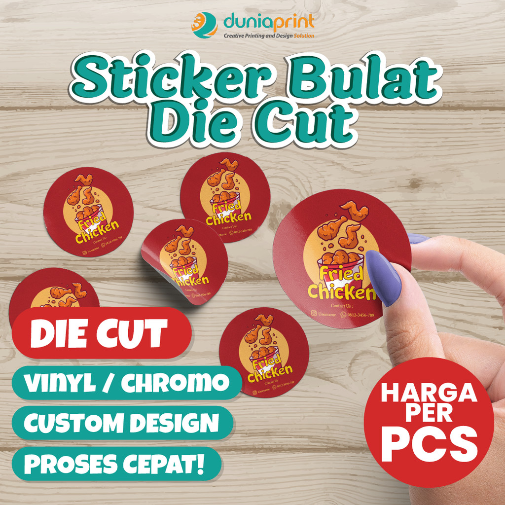 Jual Cetak Stiker | Cetak Sticker Custom | Stiker Label | Stiker Bulat ...