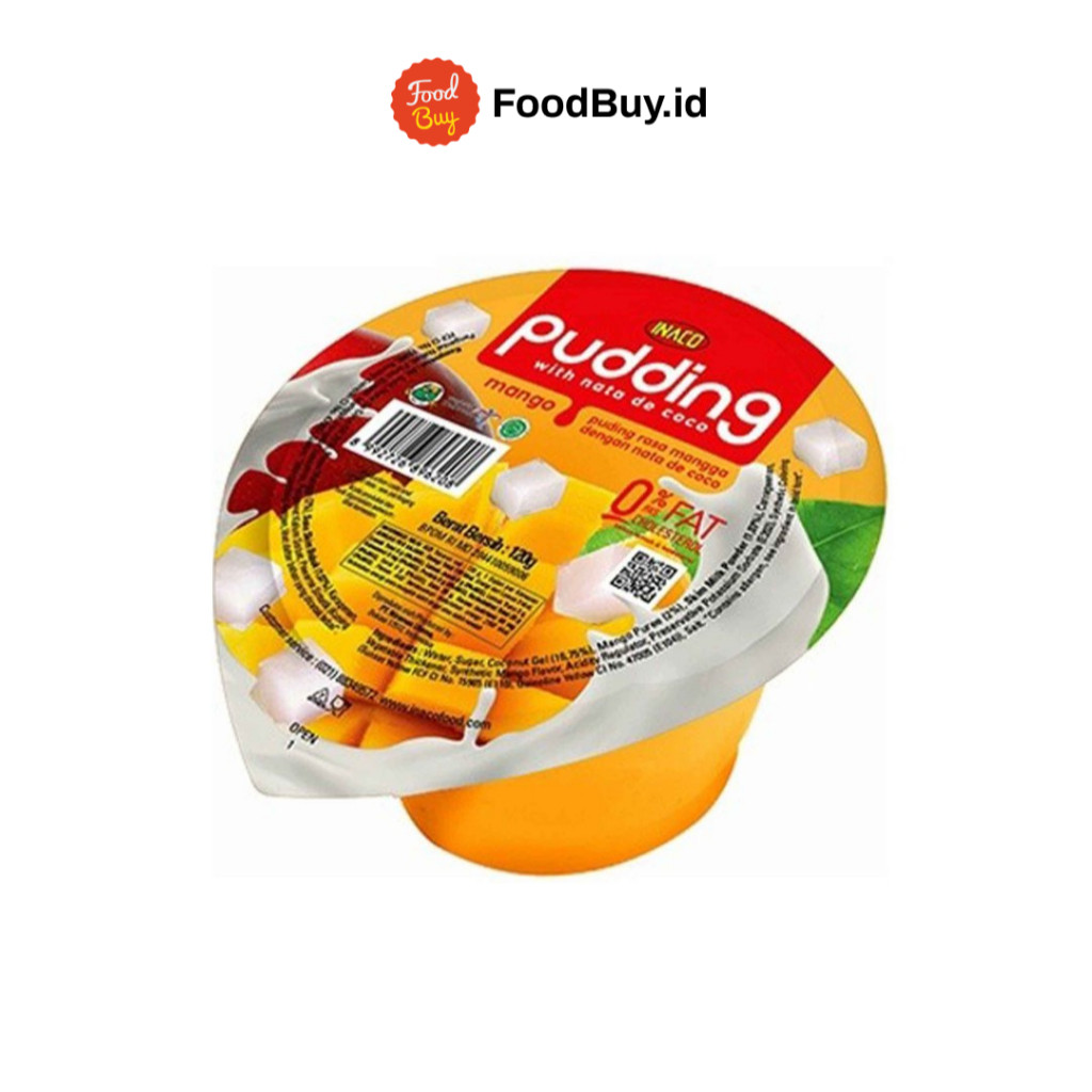 Jual Inaco Pudding Rasa Mangga Dengan Nata De Coco 120gr | Shopee Indonesia