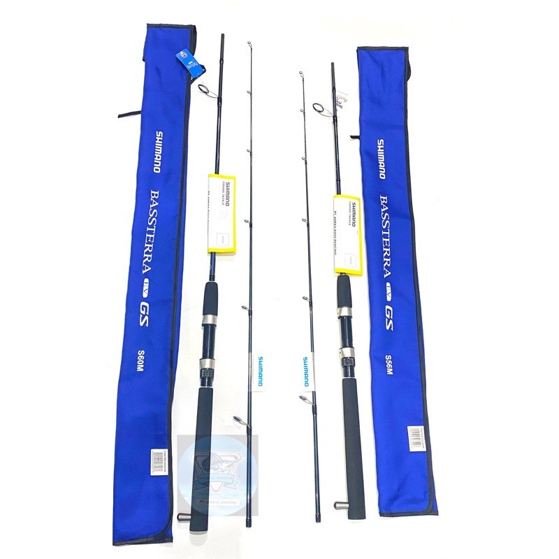 Jual Joran Spinning Shimano Basstera EV GS S56M / S60M | Shopee Indonesia