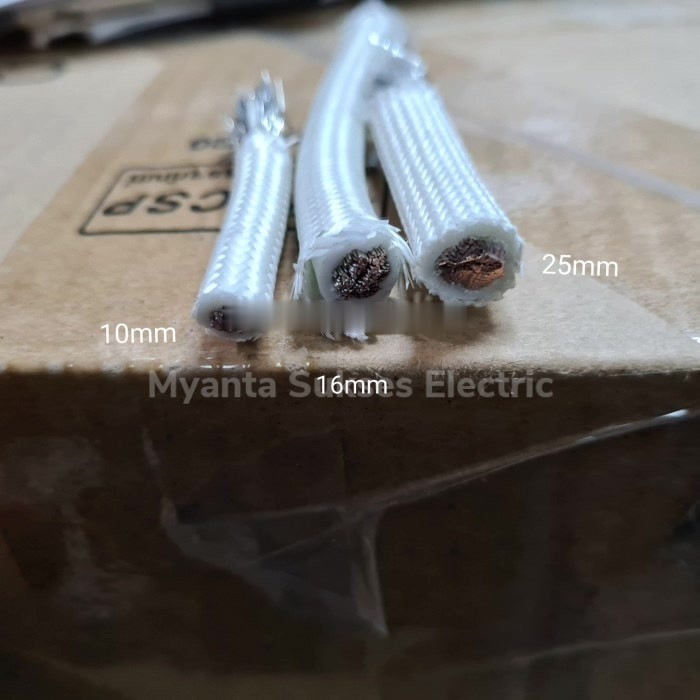 Jual Kabel Heater Tahan Panas 10 mm / Kabel Nyvin / Kabel Nivin Meteran ...