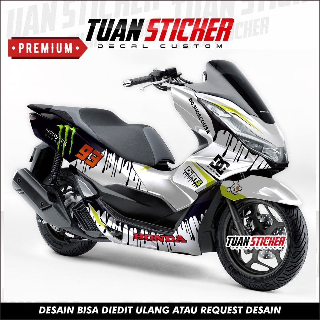 Jual PREMIUM Decal sticker honda PCX 160 PCX 150 full body Desain ...