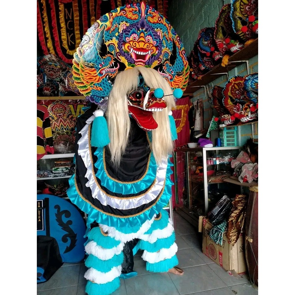 Jual Barongan Kayu Celana barong anak kecil TK SD warna pelangi merah ...