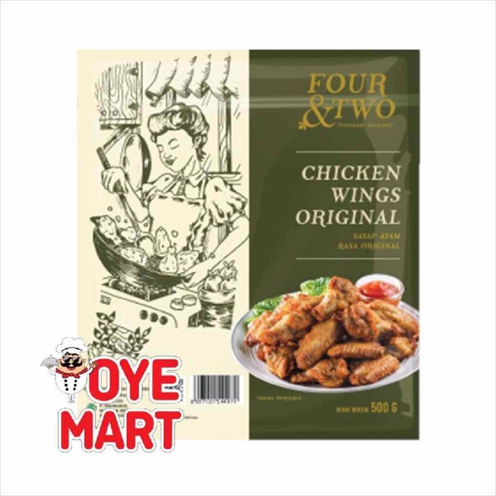 Jual FOUR&TWO CHICKEN WINGS ORIGINAL 500GR / SAYAP AYAM | Shopee Indonesia