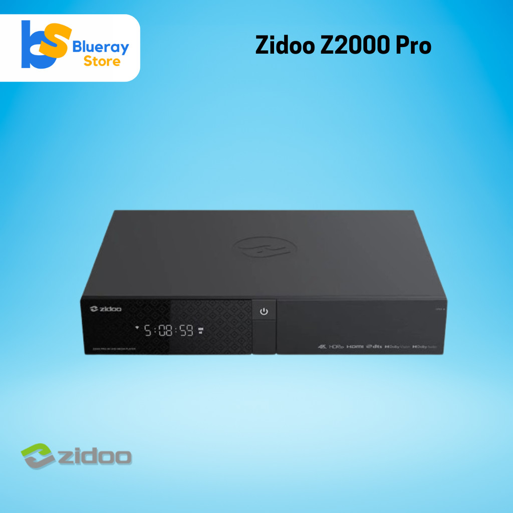 Jual Zidoo Z2000 Pro 4K UHD Media player Dolby Vision HDR10 | Shopee ...