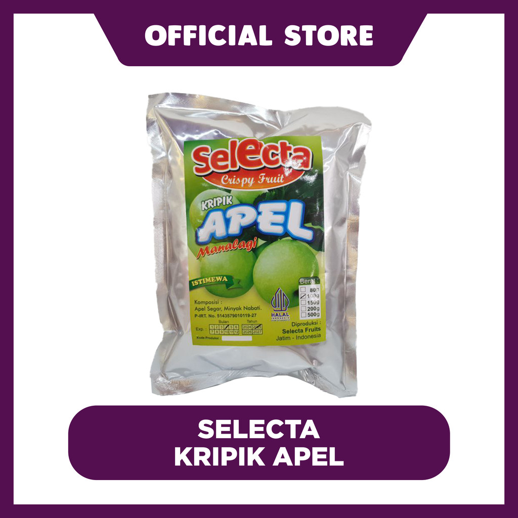 Jual Selecta Kripik Apel | Shopee Indonesia