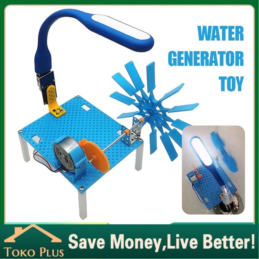Jual Diy Kit Water Turbin Pembangkit Listrik Tenaga Air / Kincir Air ...