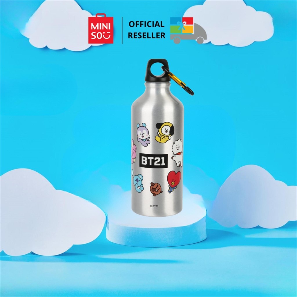 Jual MINISO x BT21 Tumblr / Stainless / Botol Minum / Termos 640ml ...