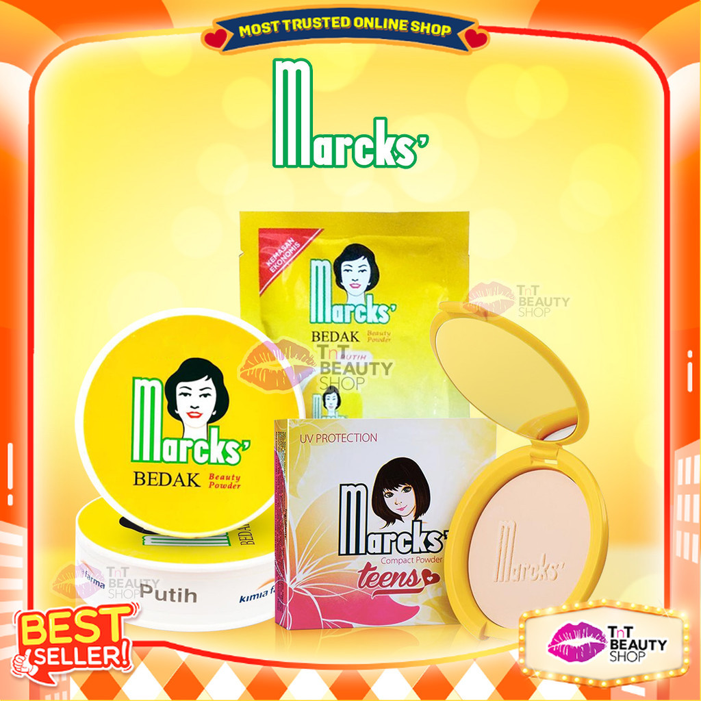Jual Marcks Bedak Tabur - Teens Bedak Padat - Loose Powder - Compact ...