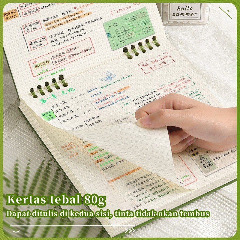 Jual Ready-Notebook Buku B5 Flip Vertikal/ Buku Binder B5 /Tulis ...