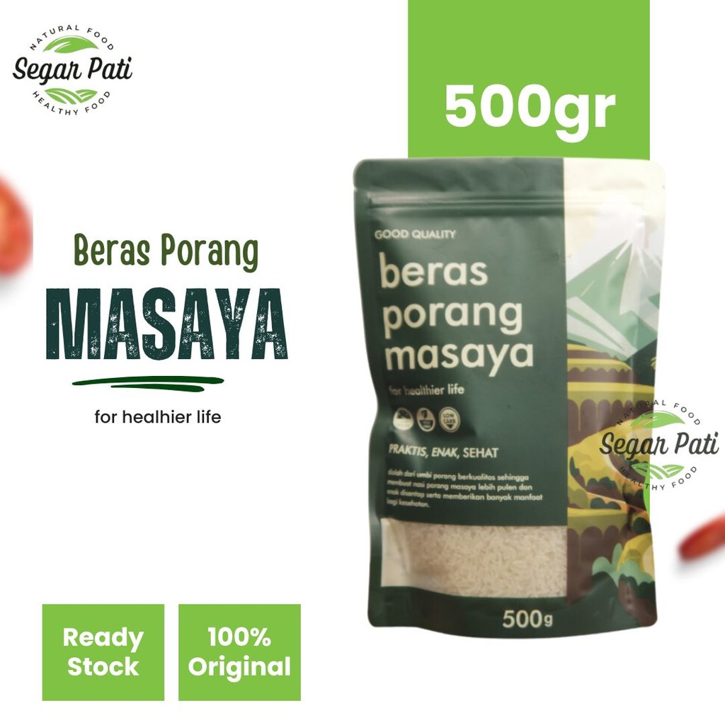 Jual MASAYA BERAS PORANG 500 GRAM shirataki konjac diet healthy food ...