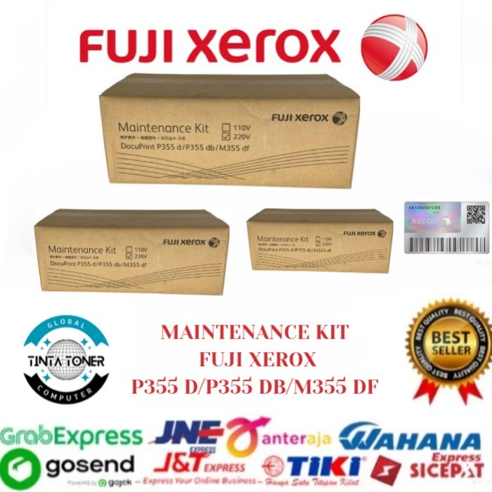 Jual MAINTENANCE KIT FUJI XEROX P355 D/P355 DB/M355 DF ORIGINAL ...