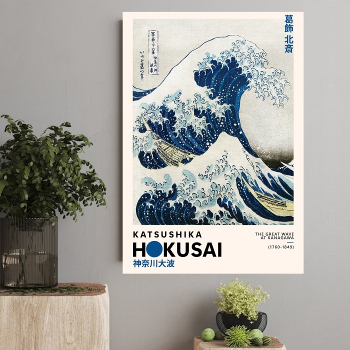 Jual Dekorasi Poster Lukisan Jepang Ukiyo-e Ukiyoe Japan Style Aestetic ...