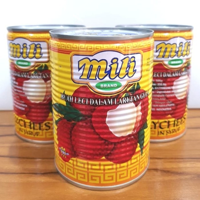 Jual MILI LYCHEE in Syrup (can 565g) | Shopee Indonesia