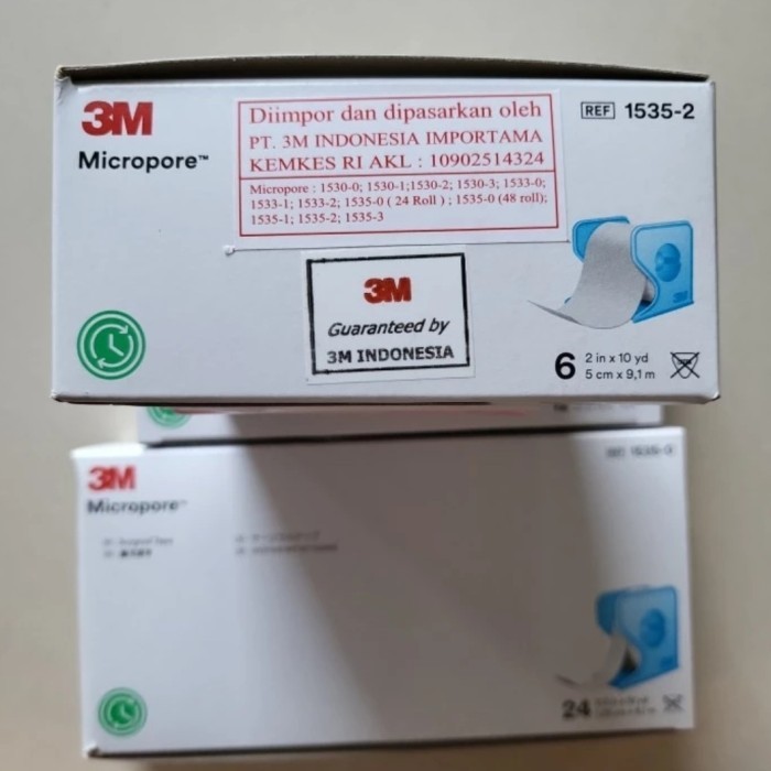 Jual Micropore 3M 2 inch (5cm x 9,1m) 1 Pcs | Shopee Indonesia