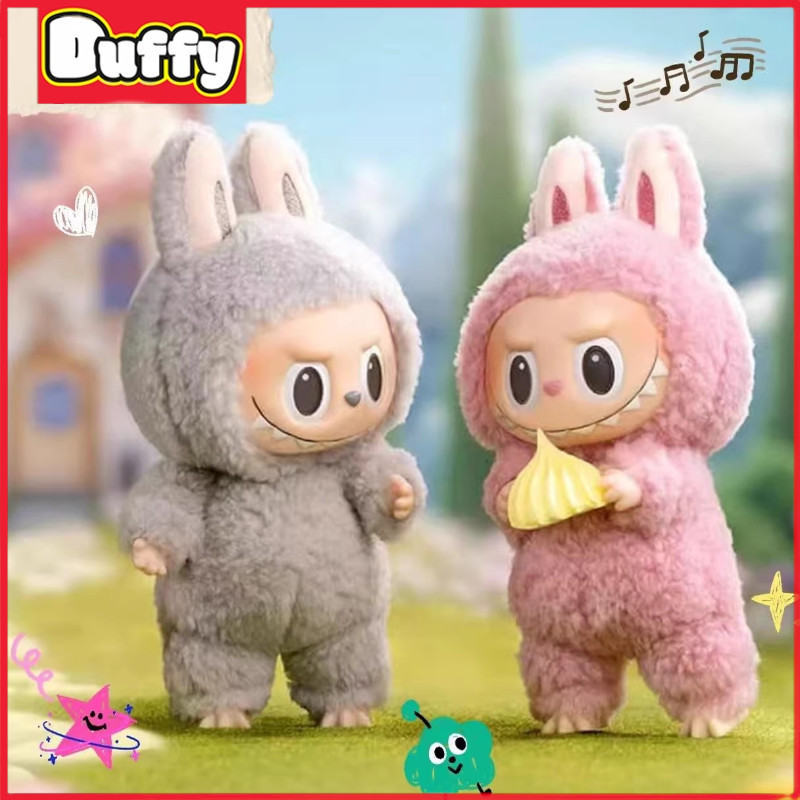 Jual Duffy toys Exciting Macaron LABUB Blind Box / LABUB V1 Vinyl Face ...