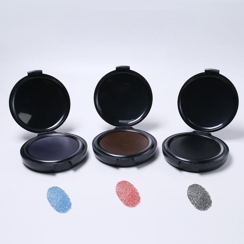 Jual Mini Finger Print Pad Bantalan Cap Sidik Jari Portabel Wash-free ...