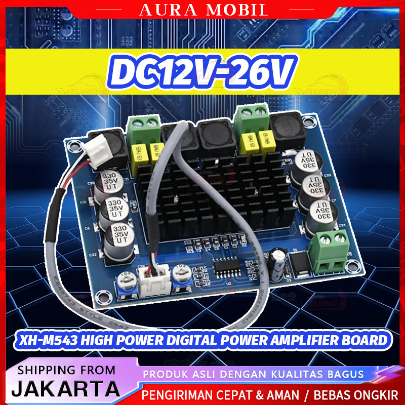 Jual TPA3116D2 POWER AMPLIFIER CLASS D DIGITAL AUDIO XH-M543 5.0 SUBWOOFER SPEAKER 12-26V 2x120W ...