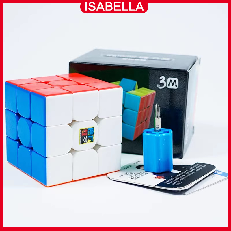 Jual ISABELLA Magic Cube 3x3 Stickerless / Magic Cube Magnetik 3x3 ...