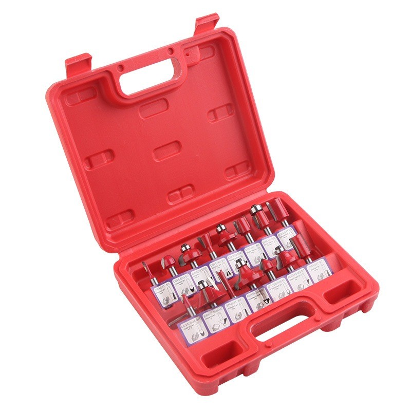 Jual Mata Router Set - Mata Profil 6mm - Mata Trimmer Set Router Bit ...