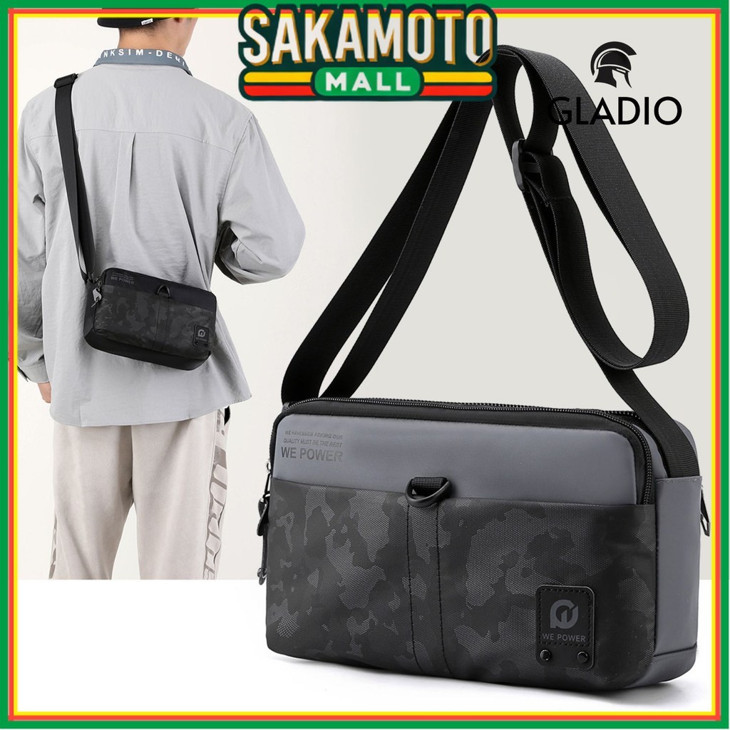 Jual GLADIO Tas Selempang Unik GLD064B5 Simple Terbaru Motif Kekinian ...