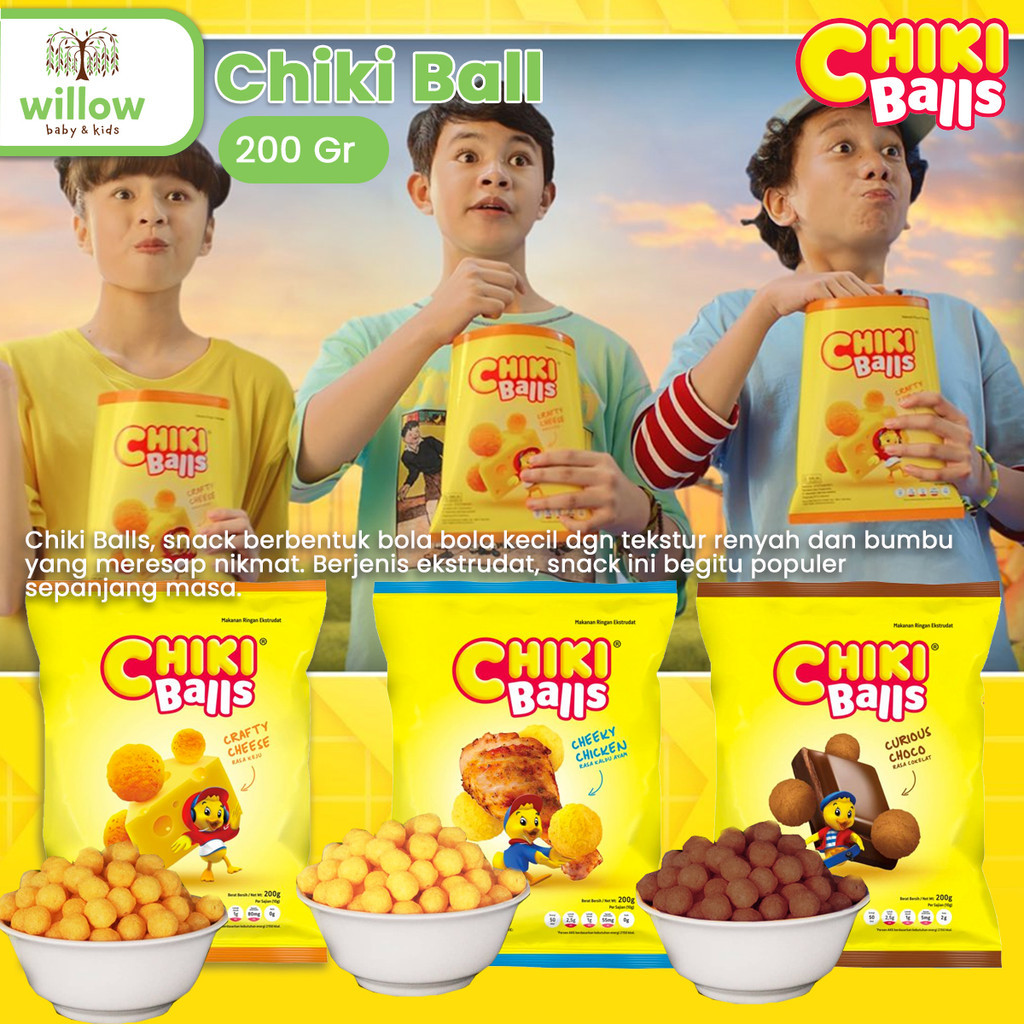 Jual Snack - Chiki Ball 200gr | Shopee Indonesia