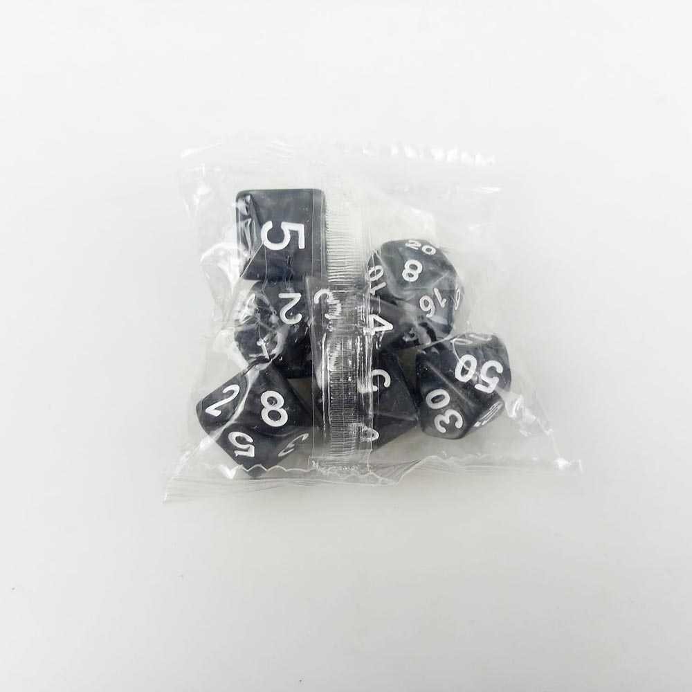 Jual Dadu Dungeons & Dragons Polyhedral Board Game Dice Set X SERENITY ...