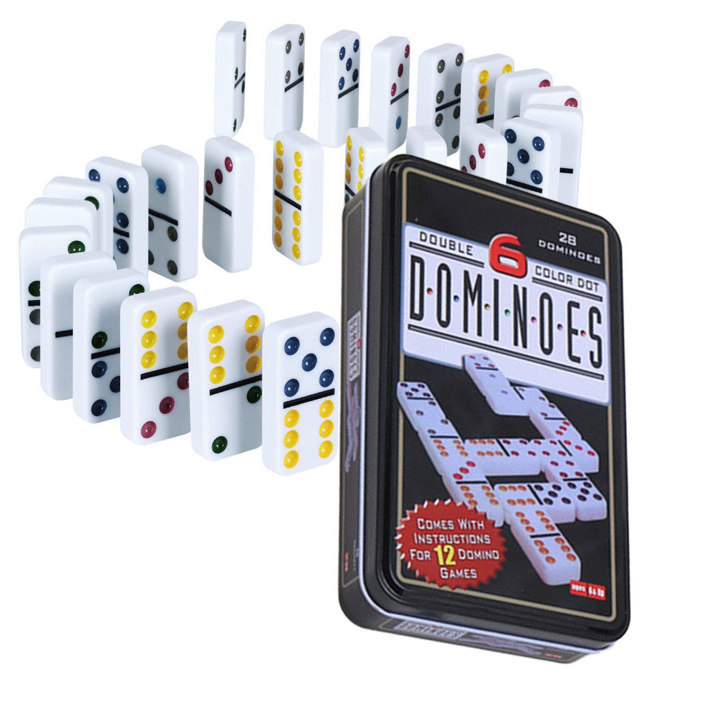 Jual Domino Gaple 28PCS Batu Tebal Kartu Bonus - Set Board Game Edukasi ...