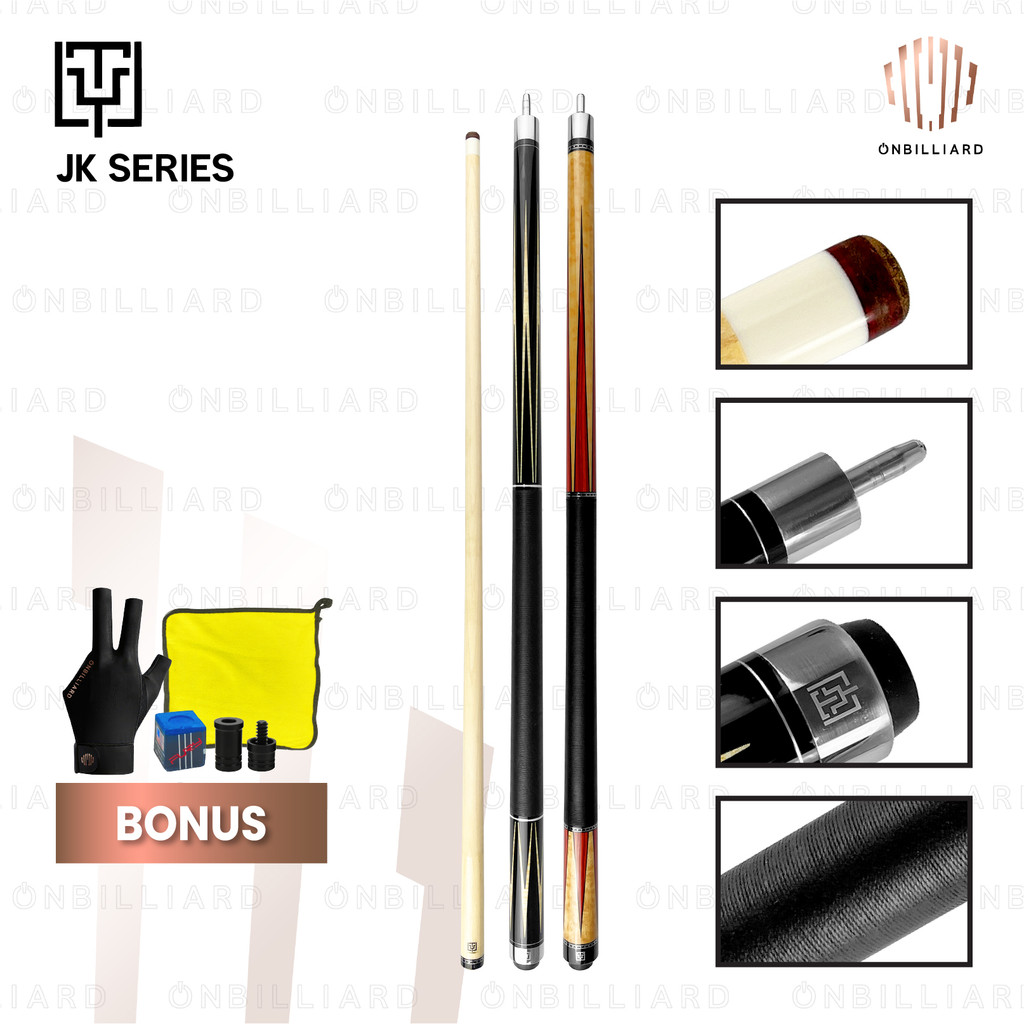 Jual TY JK Series JK1 JK2 Cue Stick Billiard Maple Billiar Cues ...