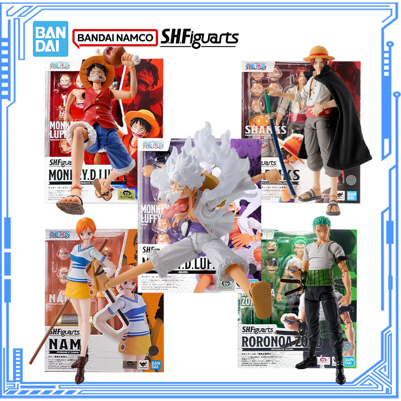 Jual Bandai Genuine One Piece Model Kit Anime Figures SHF Monkey D ...