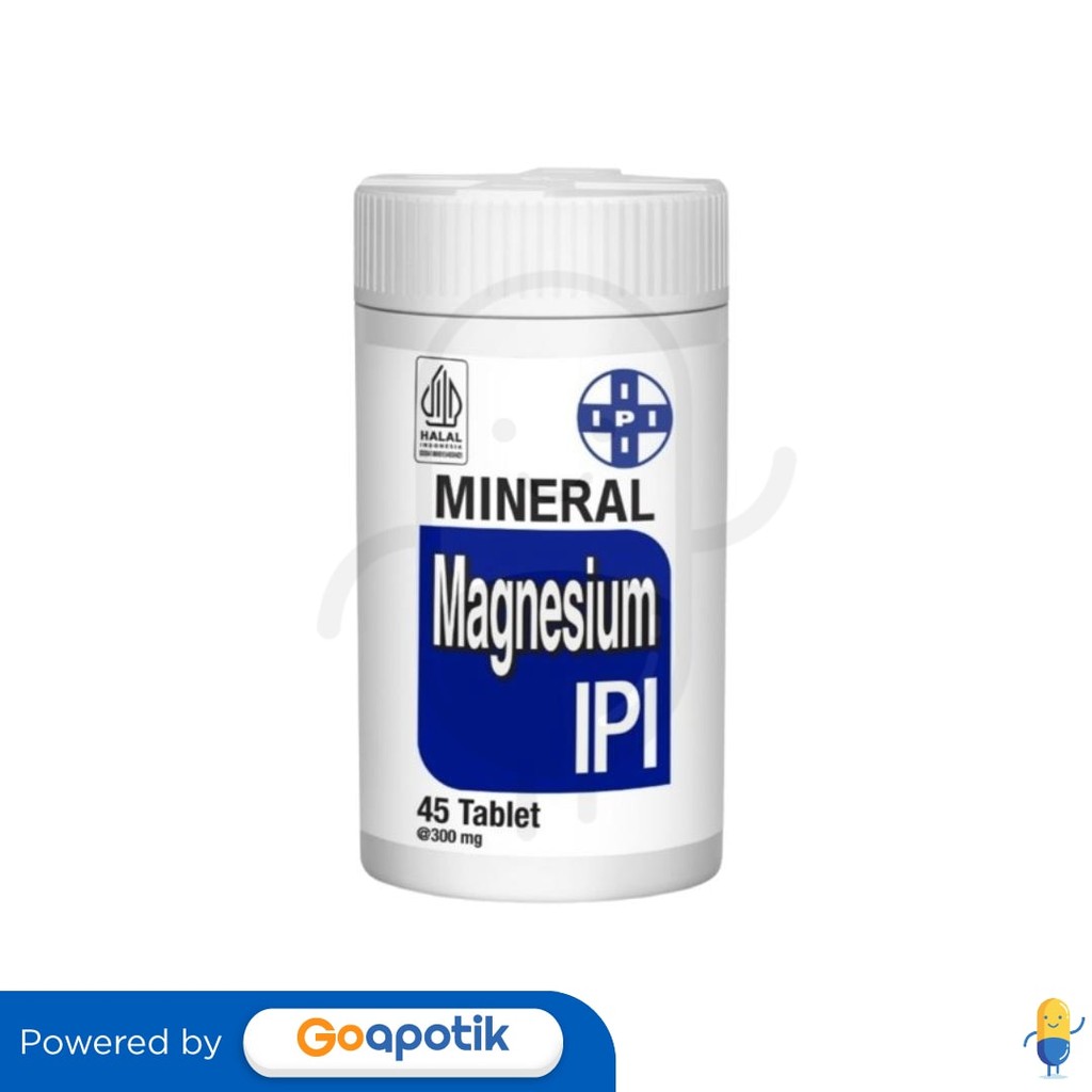 Jual Ipi Mineral Magnesium Botol 45 Tablet | Shopee Indonesia
